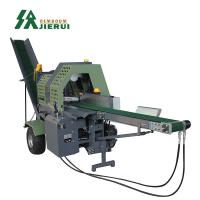 China Automatic Firewood Processor Electric Motor Wood Splitter For Construction Works for sale