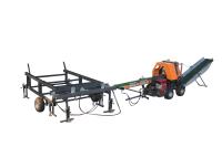 China Super 30 Ton Log Splitter Firewood Processor with 1050 KG Capacity and Gasoline Engine for sale