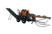 China 30t Gasoline Log Splitter 600mm Diameter Used Firewood Processor for Forestry Machine for sale