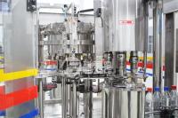 China Automatic 3 In 1 Carbonated Beverage Filling Machine For PET Bottle , Stable Operated for sale