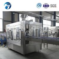 China 6.5Kw Electric Gravity Beer Filling Machine Glass Bottle Rinsing Machine for sale