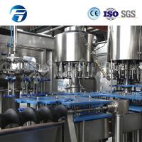 China 6.5Kw Electric Gravity Beer Filling Machine Glass Bottle Rinsing Machine for sale
