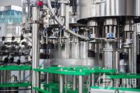 China Auto Glass Bottle Filling Machine 24-24-8 3500-4500 BPH 3-in-1 Rinsing Filling Capping for sale