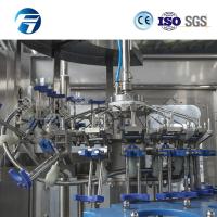 China Automatic Glass Bottle Sparkling Drink Filling Machine 12-12-6 Heads 3500-4500 BPH for sale