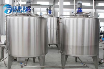 China 2000L Beverage Industrial Mixing Tank SUS 304 1.1kW for Juice Filling Line for sale