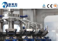 China Soda Water Glass Bottle Filling Machine 2500BPH 3 in 1 Rinsing Filling Capping for sale
