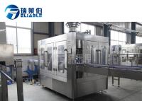 China Soda Water Glass Bottle Filling Machine 2500BPH 3 in 1 Rinsing Filling Capping for sale