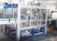 China Automatic Glass Beer Bottling Line With Crown Cap / Aluminum Cap , Low Noise for sale