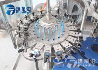 China Automatic Glass Beer Bottling Line With Crown Cap / Aluminum Cap , Low Noise for sale
