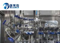 China Automatic Glass Drinking Bottles Alcohol Filling And Capping Machine PLC Control for sale