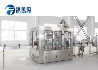 China Carbonated Drink Glass Bottle Filling Machine 3 in 1 3500-7500 BPH for sale