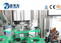 China Reliable Automated Glass Bottling Equipment , Bottle Filling Machine Small for sale