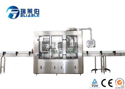 China Automatic Carbonated Drink Glass Bottle Filling Machine 2000-2500 BPH Stainless Steel 304 for sale