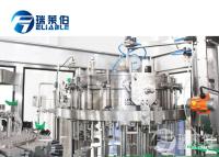 China Fully Auto Glass Bottle Filling Machine , Soda Water Small Bottling Machine for sale