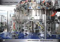 China Vertical Glass Bottle Filling Machine Carbonated Drink Bottle Rinsing Machine for sale