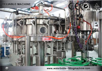 China Gravity Aseptic Glass Bottle Filling Machine Monoblock 2000-5500 BPH for Beverage Water for sale