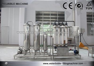 China Spring Water Filtration Equipment Pure Water Making Machine Hollow Fiber Membrane 500LPH for sale
