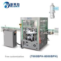 China 8000bph Servo Type Hot Melt Opp Label Machine For Water Bottles for sale
