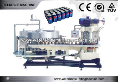 China Volumetric Carbonated Beverage Filling Machine , Water Bottling Equipment for sale