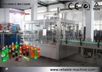 China Carbonated Drink Production Line PET Bottle Filling Machine 1200-12000 BPH SS304 for sale