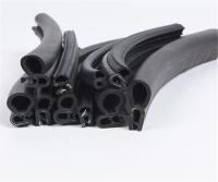 China 1mm Tractor Rubber Sealing Strip , Soundproof Car Rubber Door Seal for sale