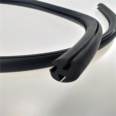 China OEM Waterproof Compression Weather Stripping Smooth Double Glazing Wedge Gasket for sale