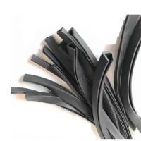 China Glass Door Waterproof Rubber Seal Strip FKM PTFE Smooth Durable for sale