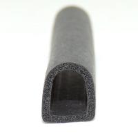 China D Type Foam Rubber Sealing Strip / U Shaped Weather Stripping Door Seal Strip for sale