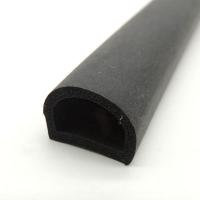 China D Type Foam Rubber Sealing Strip / U Shaped Weather Stripping Door Seal Strip for sale