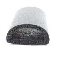 China D Type Foam Rubber Sealing Strip / U Shaped Weather Stripping Door Seal Strip for sale