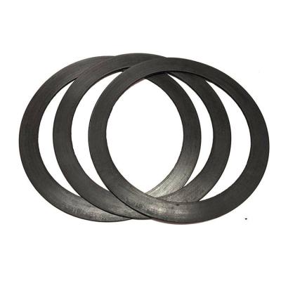 China Nitrile HNBR Molded Rubber Gaskets , EPDM Full Face Gasket for sale