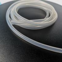 China 6mm 2mm High Temp Silicone Soft Flexible Rubber Tubing Transparent REACH for sale