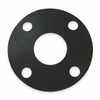 China NR Compression Molded Rubber Gaskets , Custom Waterproof Rubber Washer for sale