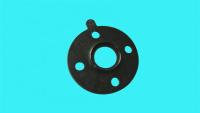 China FKM Silicone Molded Rubber Gaskets , Corrugated Red Rubber Flange Gasket for sale