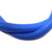 China 5.5mm Car Cooling Hoses 28mm ID Flexible Braided Black Silicone Heater Hose for sale