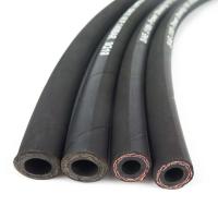 China Two Fiber Braid High Pressure Power Steering Pressure Hoses SAE J188 3/8 Inch for sale