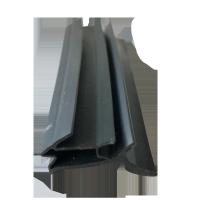 China NBR SBR Rubber Sealing Strip Rubber , Garage Door Weather Stripping Bottom White Red Black for sale