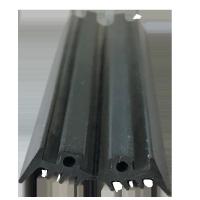 China NBR SBR Rubber Sealing Strip Rubber , Garage Door Weather Stripping Bottom White Red Black for sale