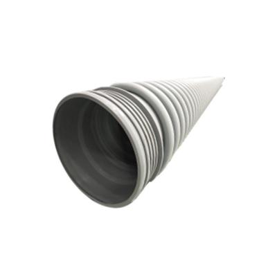 China DN1000mm SN12.5 Double Wall Perforated Drain Pipe , HDPE Corrugated Plastic Pipe for sale