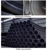 China 50mm To 1000mm 12 18 Double Wall Corrugated Pipe Single Wall Corrugated HDPE Pipe for sale