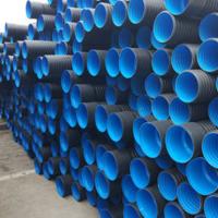 China 8 Inch 14 inch Corrugated Drain Pipe Black HDPE Polyethylene Custom for Water for sale