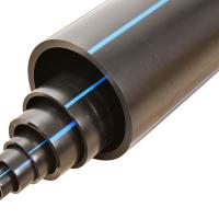 China PN16 Portable Water Polyethylene Pipe PE100 , PP PE Black Flexible PVC Irrigation Pipe for sale