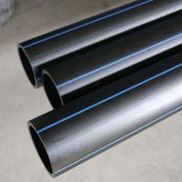 China PN16 Portable Water Polyethylene Pipe PE100 , PP PE Black Flexible PVC Irrigation Pipe for sale
