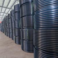 China PN16 Portable Water Polyethylene Pipe PE100 , PP PE Black Flexible PVC Irrigation Pipe for sale