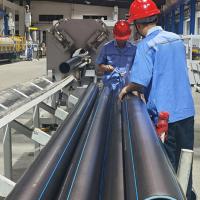 China SDR26 Plastic Water Supply Pipe 25mm - 1200mm Agricultural Irrigation Pipe PE HDPE for sale