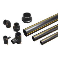 China 3mm Underground Natural Gas Pipe , 1.0Mpa 1.6Mpa Large Diameter Polyethylene Pipe for sale