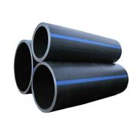 China PE100 High Density Water Supply HDPE Pipe 1 Inch Black Plastic Water Pipe for sale