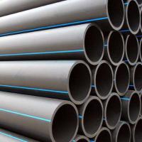 China Large Diameter HDPE Water Service Pipe 800mm 900mm Black Plastic Sprinkler Pipe 1000mm for sale