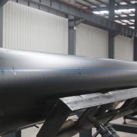 China Large Diameter HDPE Water Service Pipe 800mm 900mm Black Plastic Sprinkler Pipe 1000mm for sale