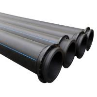 China High Wear Resistance HDPE PE Pipe PN12.5 , SDR11 Dredging HDPE Pipe With Float for sale